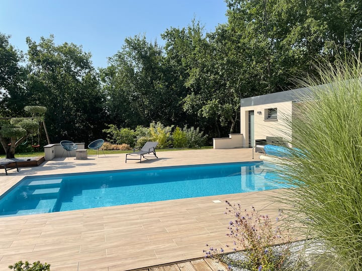 Villa Contemporaine Au Calme - Montauban