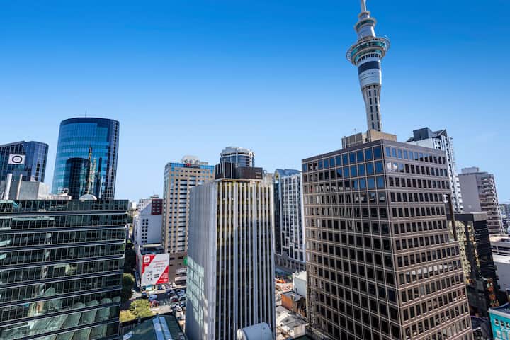 Metropolitian Studio With Cityscape, Pool And Gym - Auckland