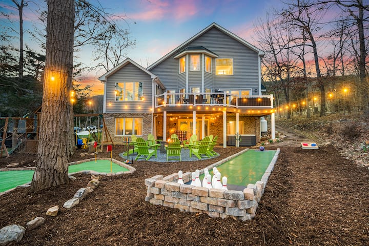 Mini Golf, Movie Theater, Bowling, Hottub, Firepit - Massanutten, VA