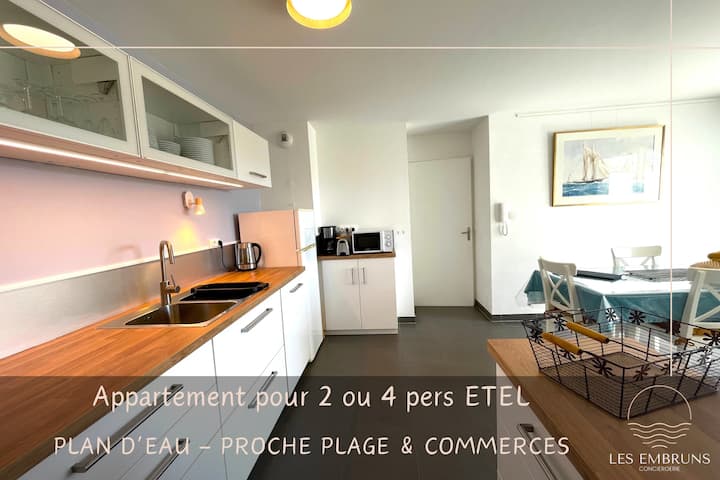 Très Joli T2 En Face Du Plan D'eau D'etel - Morbihan