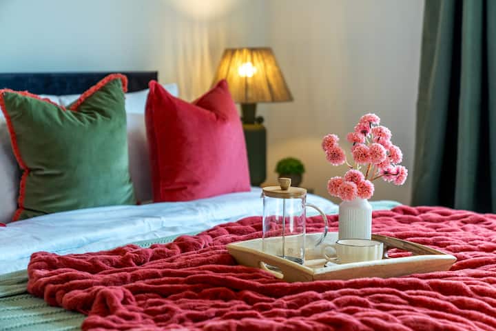 5* Stylish 2bed Home London-excel Sleeps 5 Parking - Ilford