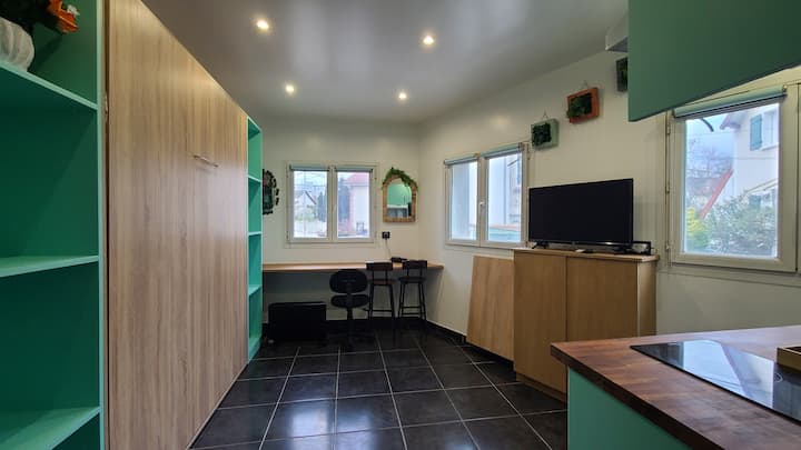 Studio "Jungle" De 20m2  à 15 Min De Paris - Nanterre