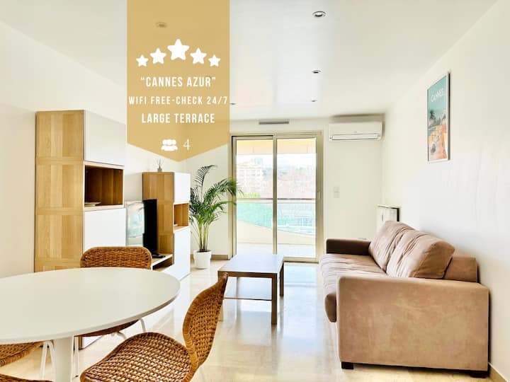 Cannesazur - Appartement Terrasse Centre Cannes - Cannes