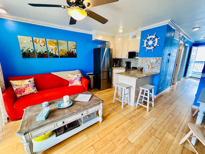 Beachview Condo - Pelican View - Moody Gardens, Galveston