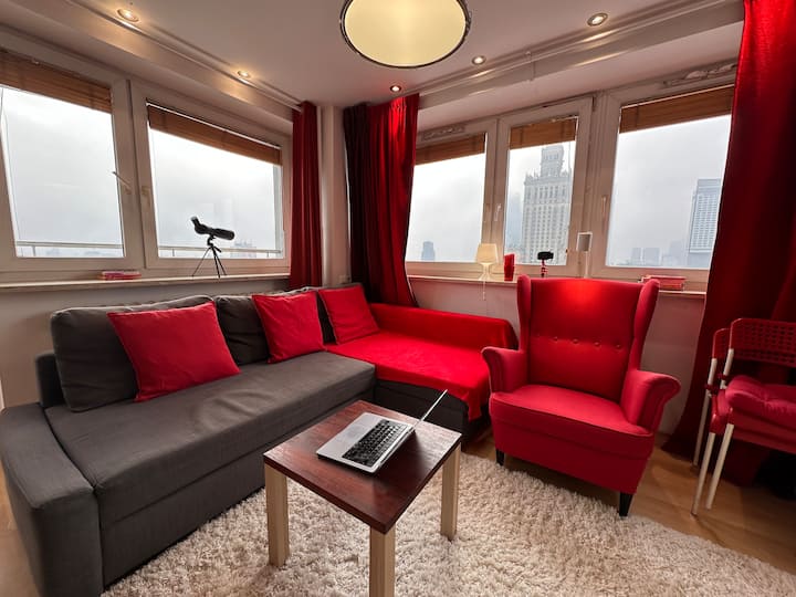 New Red Metro 1 Gbs Wifi 70'tv Netflix Hbo Disney - Varsovie