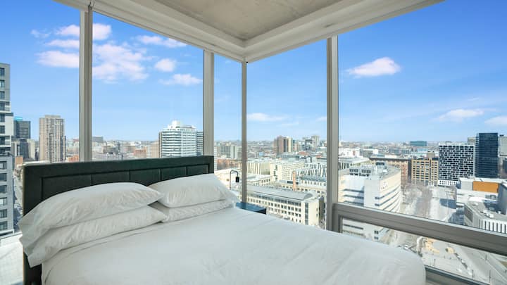 Luxury In Heart Of Mtl 1908: Metro/gym/pool Access - Montreal