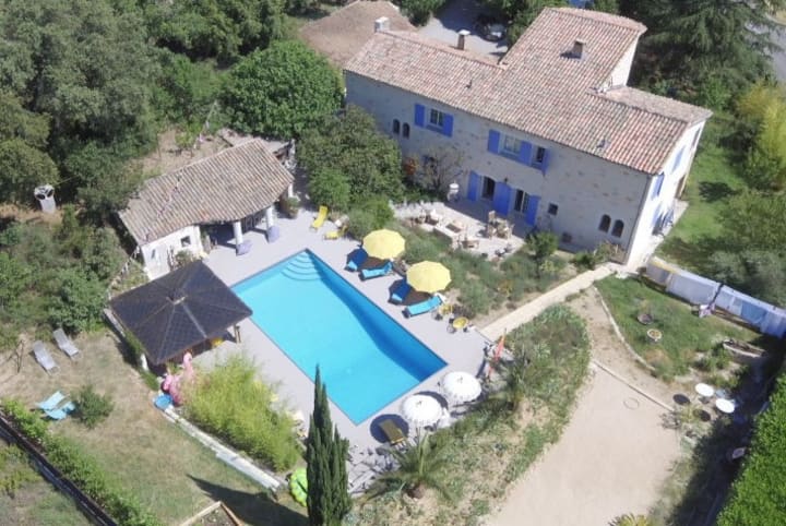 Bastide Provencale Piscine - Esparron-de-Verdon