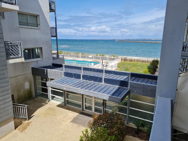 Appartement Vue Latérale Mer - Plage le Croisic
