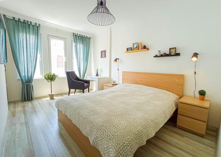 Квартира 1+1 у пляжа Клеопатра - Alanya