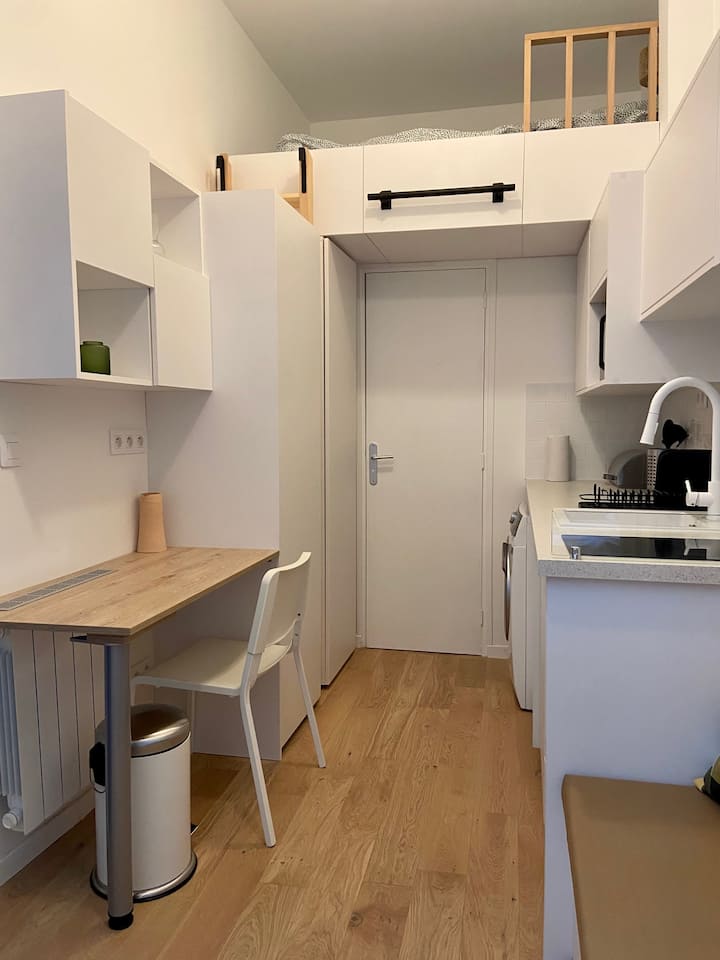 Petit Studio Tout éQuipé, Quartier Du Marais - フランス パリ