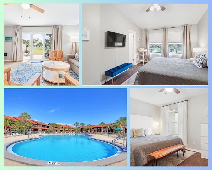 Sunny Coastal Retreat-11 Pools Beach Resort Sleep6 - Panama City Beach, FL