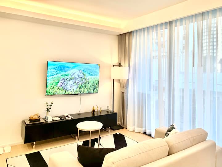 4f10#pool&bts Nana&mrt Sukhumvit&max2ppl - Bangkok