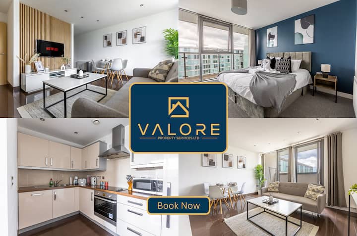 Stylish Flat: Food, Shopping & Big Balcony - Milton Keynes