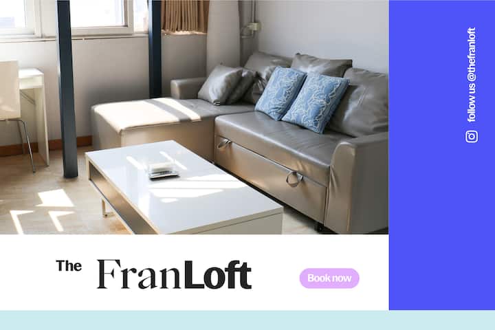 The Fran Loft | 7 Min Walk To Patuxay | #52 - Vientiane