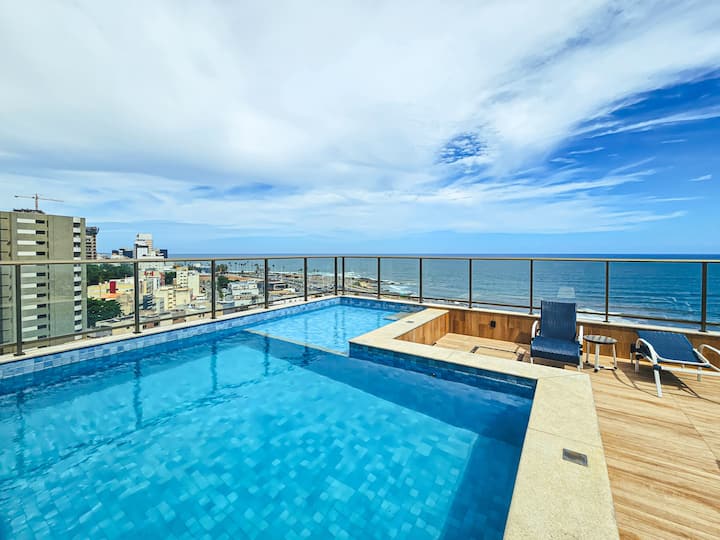 Studio Beira Mar - Ar Condicionado/ Wi-fi - Bahia (estado)