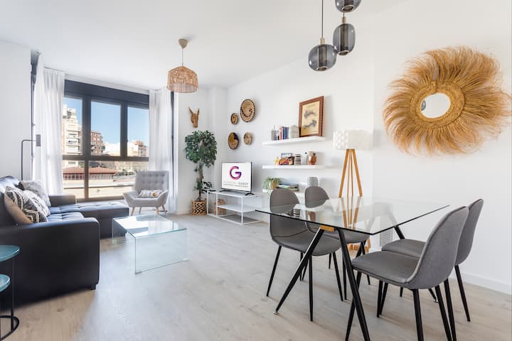 Boho Flat Valencia Luxor. 2rooms&2bth Ac Wifi - Valencia