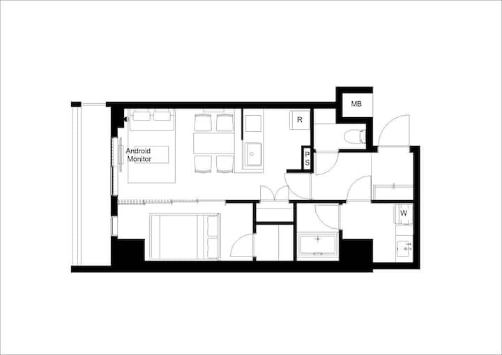8 Minutes Walk From Kikugawa Station/509 - Tokyo