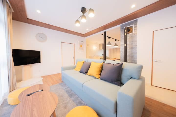 Mar-2024 Open! 5mins To Frano Ski Resort Max.10ppl - Furano
