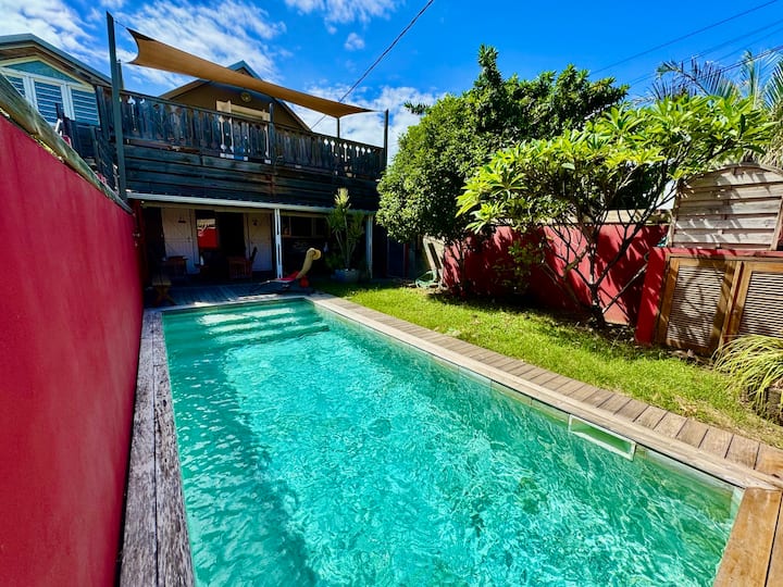 La Villa Libertalia Avec Piscine Proche Lagon - Saint-Gilles les Bains