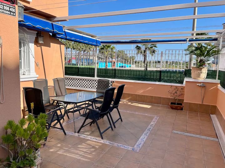 Bungalow 4 Hab. 3 Baños, 7 Per. Barbacoa - La Marina