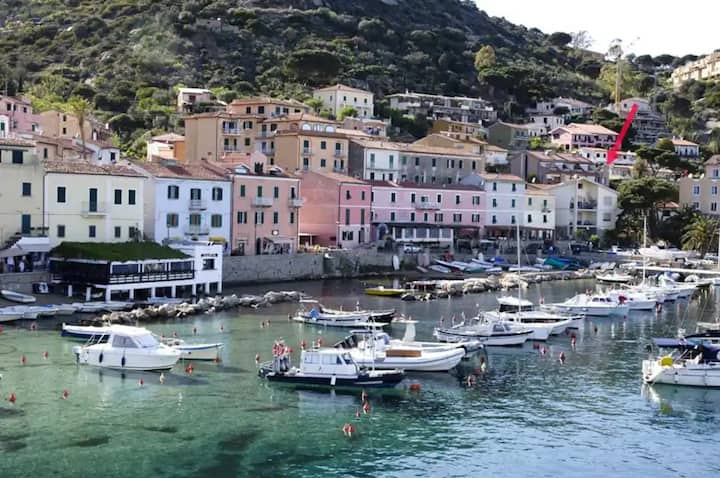 Casa Vista Mare A Giglio Porto - Isola del Giglio