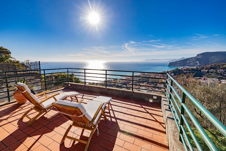 La Rosa Marina Comfort E Relax With Sea View - Finale Ligure