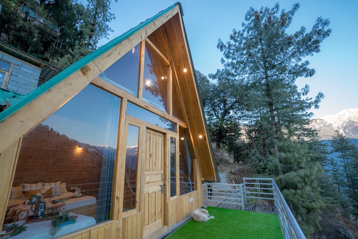 Bastiat Stays| Valley View A-frame - Jibhi