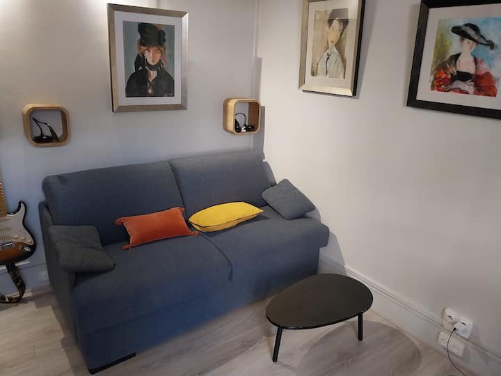 Cosy, Calme Et Central (Air Conditionné) - Paris