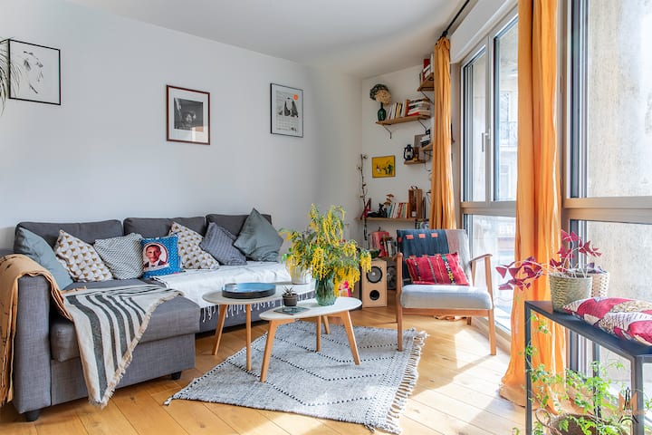 Bright Modern Flat For 4 Close To Olympic Stadiums - Paris