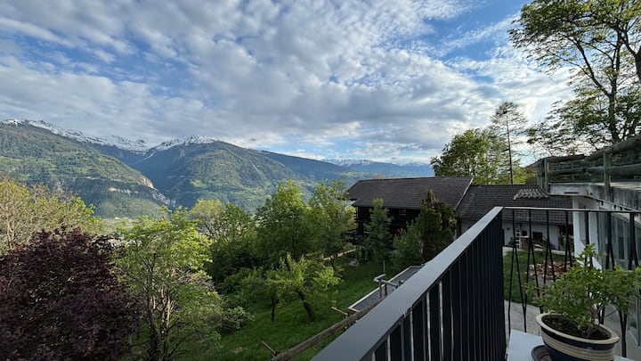 Duplex De Luxe, Design Unique, Pour 8 Personnes - Crans-Montana