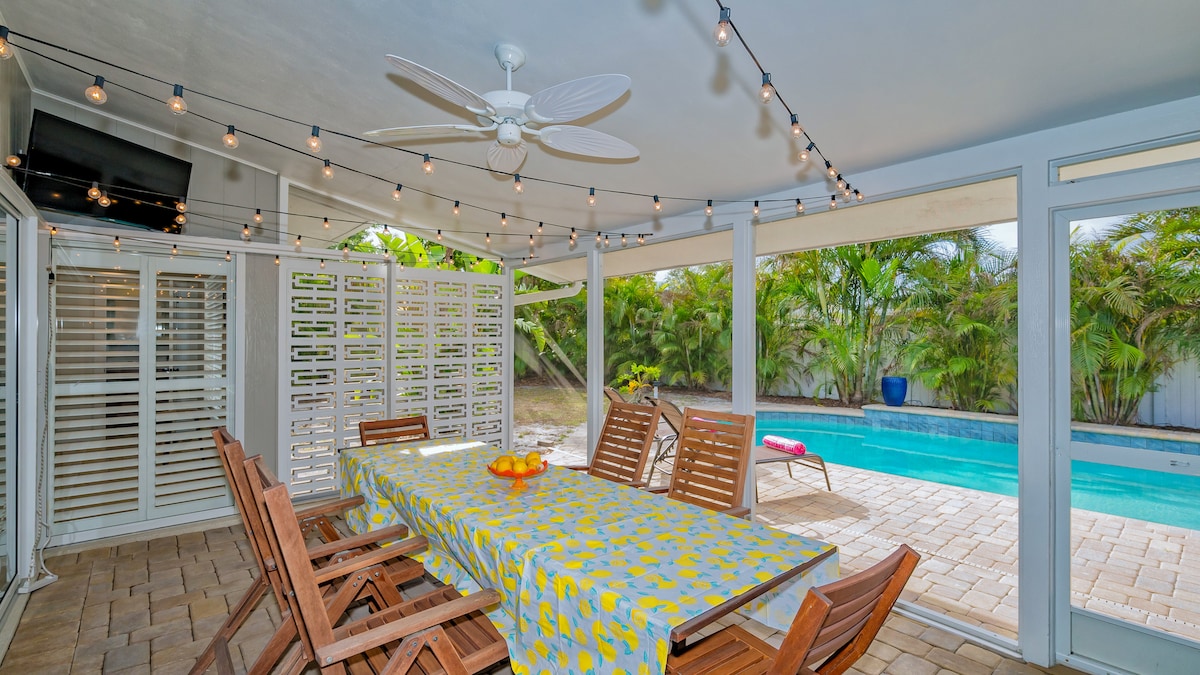 Uau, minutos até à praia Siesta Key#1. - Casas para Alugar em Sarasota ...