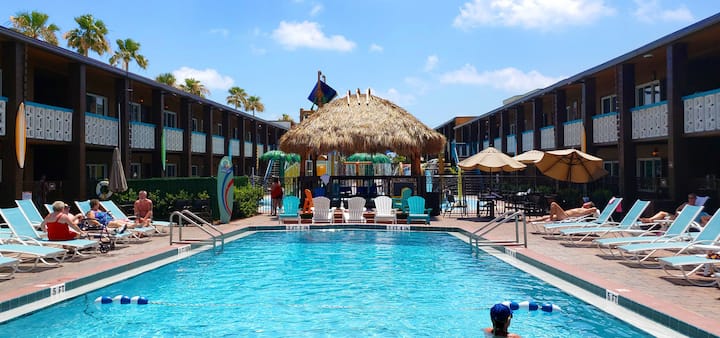 Water Park Cocoa Beach Retreat - Cocoa Beach, FL