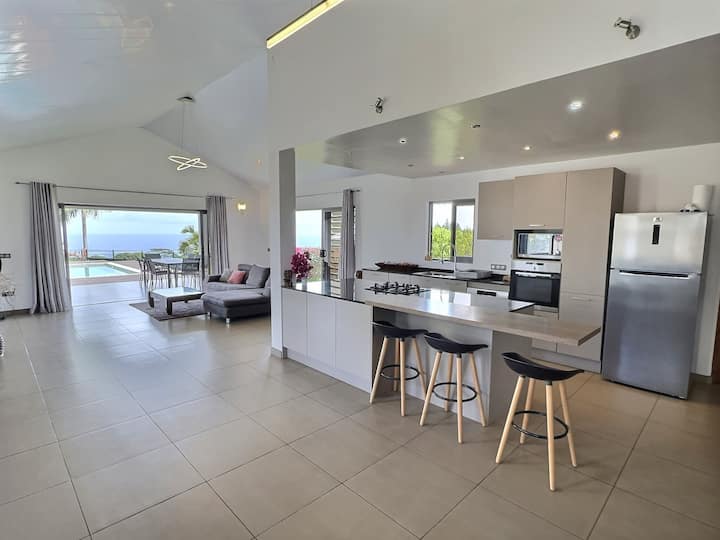 Oasis Privée à Faaa : Piscine, Vue Lagon & 3ch. - French Polynesia