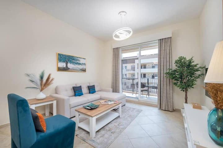 Peaceful Flat In Motor City - Dubái