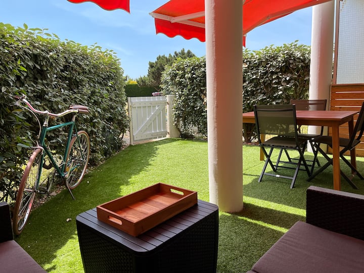 Appartement Cosy, Rez-de-jardin, Piscine - Le Château-d'Olonne