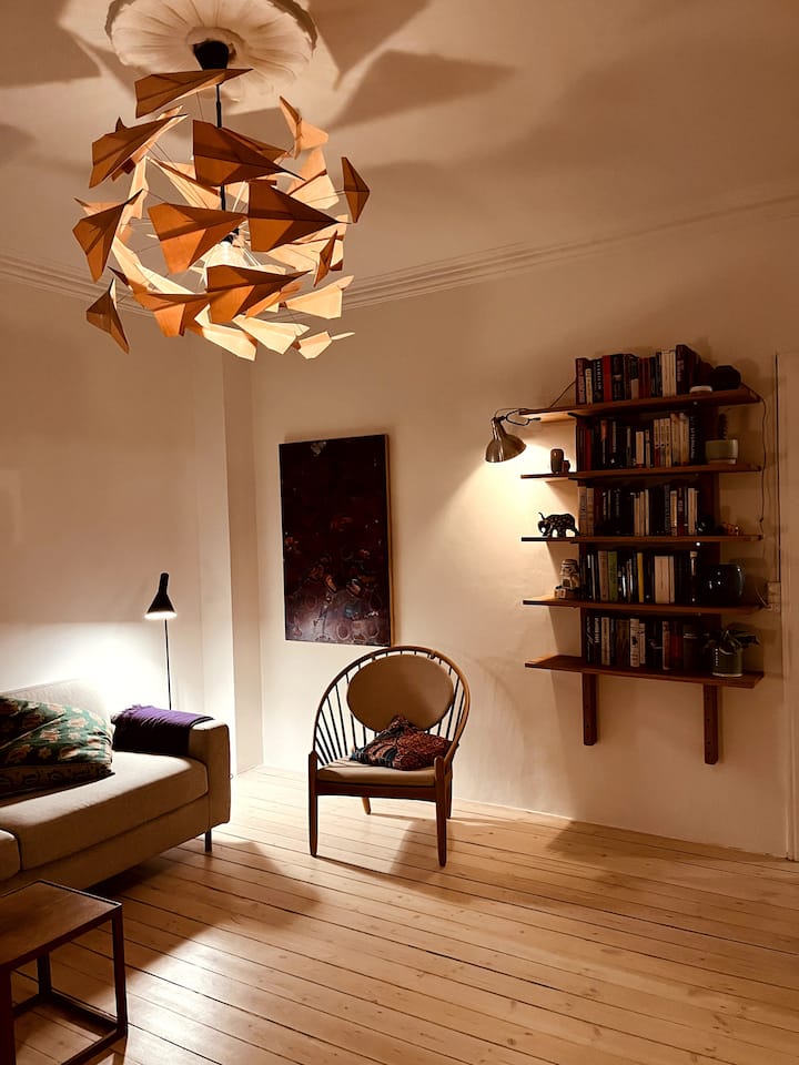 Stilfuld Og Rummelig Lejlighed - Copenhage