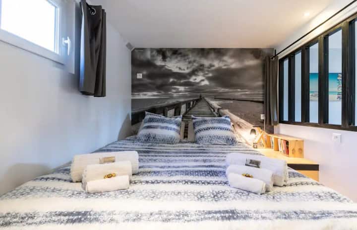 T2 Rez De Jardin Avec Jacuzzi ! - Capbreton