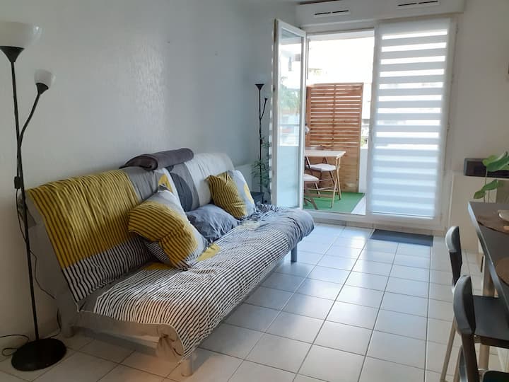 Appart Lumineux à Port Marianne Montpellier - Montpellier