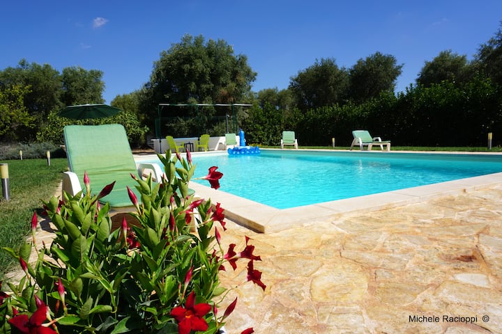 Splendida Lamia Con Piscina In Salento - Italien
