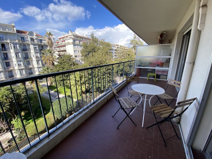 Rj Appartement Lumineux Et Spacieux, Centre Ville - Alpes-Maritimes