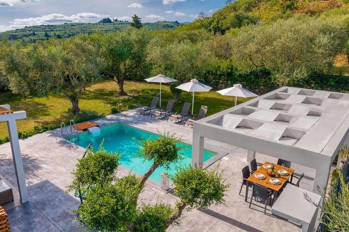 Luxury 3br Villa | Pool | Olive Grove | Tsilivi - Zakinthos