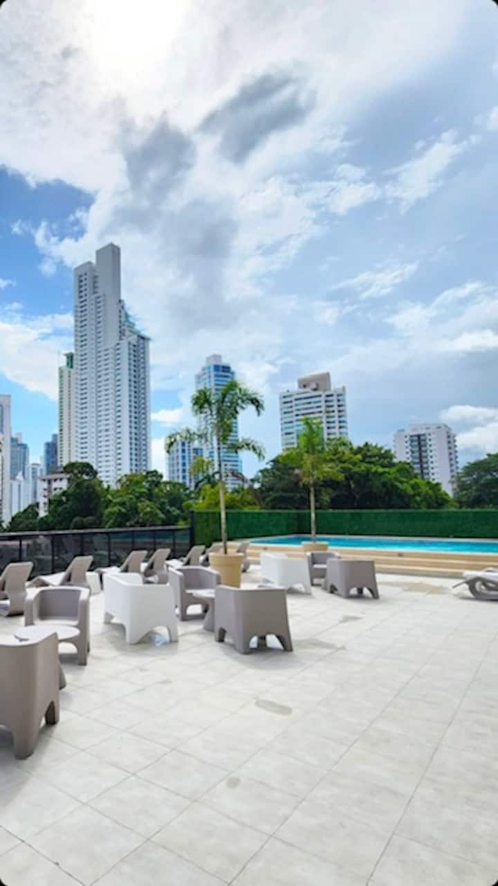Dch* | Appartement | Wifi Rapide, Piscine Centrale - Panama