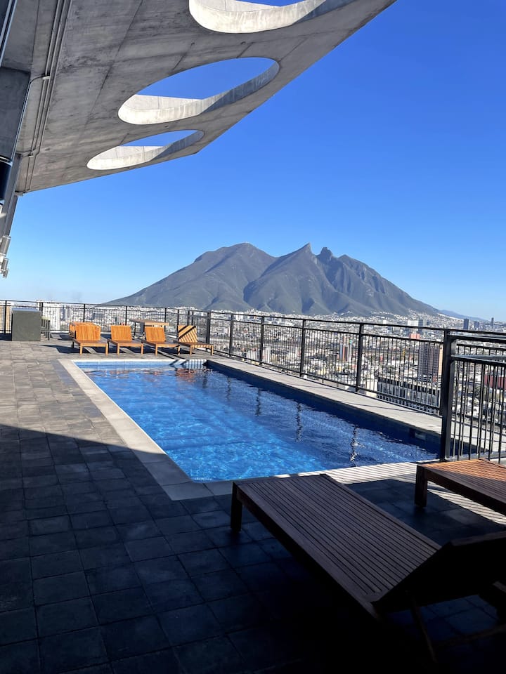 Entire Apartment With Unique View - Monterrey