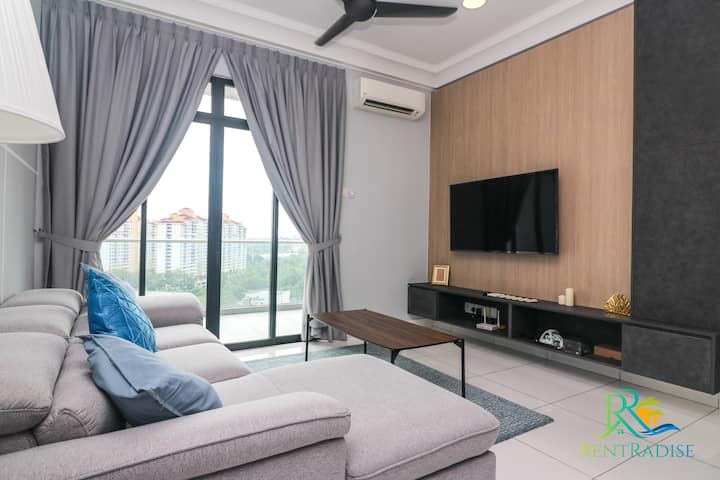 Frida Suite1 . Platino @ 4br 7pax Nearparadigmmall - Johor