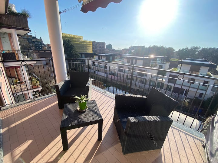 Comasina Charme With Terrace - Sesto San Giovanni