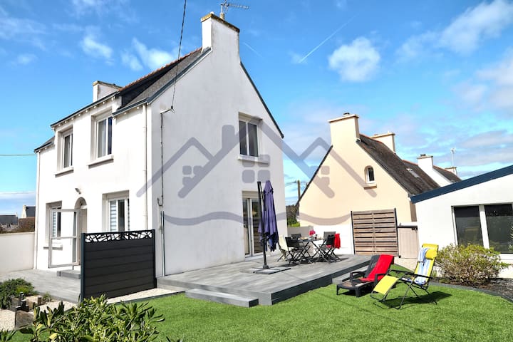 Localise - M2c - Maison Avec Jardin Clos - Pont-l'Abbé