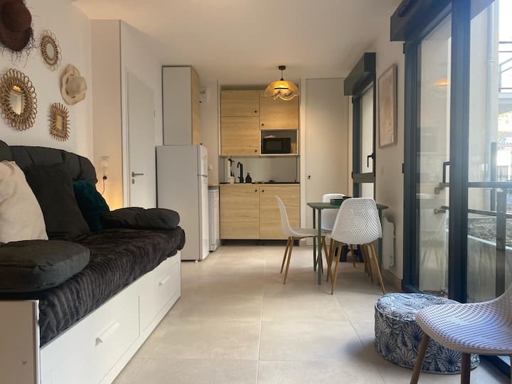 Studio Villa Monet à 100m Plage - Sainte-Adresse