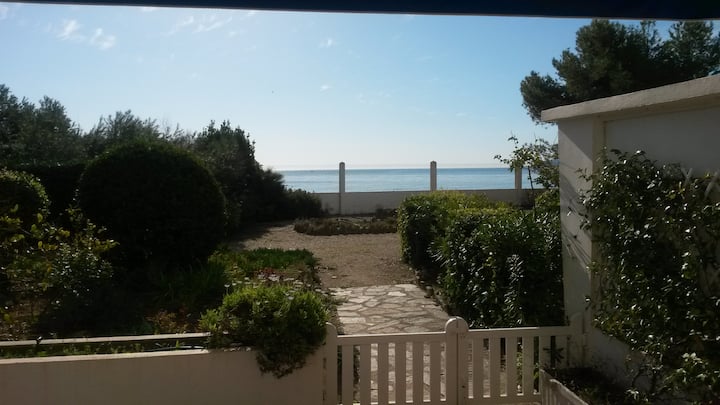 Appart T3 3* Vue Mer / Clim. / Direct Plage - Hyères