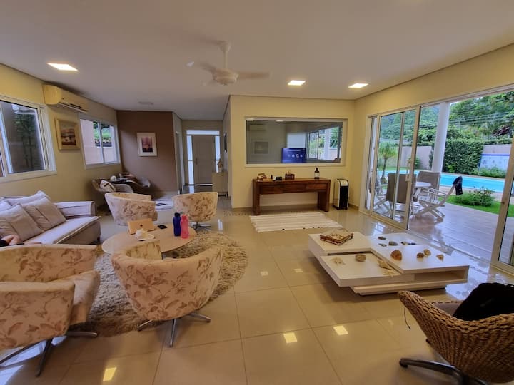 Casa Moderna Em Condominio - Guarujá