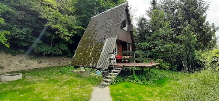 Romantic Wooden House With Beautiful Lake View - Badacsony